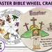 Ash Wednesday Craft, Lent Bible Coloring Wheel, Ash Wednesday Bible ...
