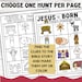 Jesus is Born Christmas Nativity Bible Lesson Church Scavenger Hunt ...