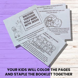 Easter Story Bracelet Craft Sunday School Story and Craft Activity ...