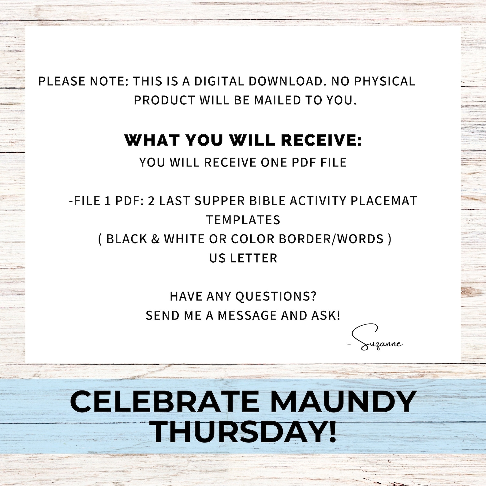 Last Supper Bible Activity Coloring Placemat, Christian Easter Sunday ...