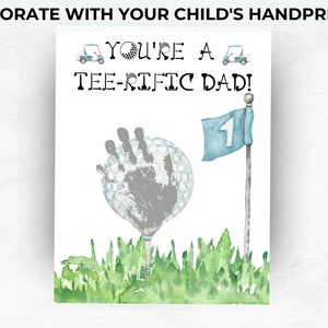 Fathers Day Handprint Art Printable, DIY Keepsake Dad Joke Craft ...