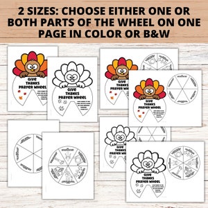 Give Thanks Thanksgiving Sunday School Lesson for Kids Bundle, Thankful ...