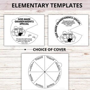 Grandparents Are Special Bible Wheel Printable, Sunday School Craft for ...