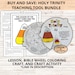 Holy Trinity Bible Lesson for Kids, Candy Corn Printable Sunday School ...