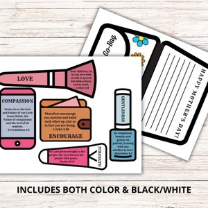 Mothers Day Bible Craft, Sunday School Gods Blessing for Moms Printable ...