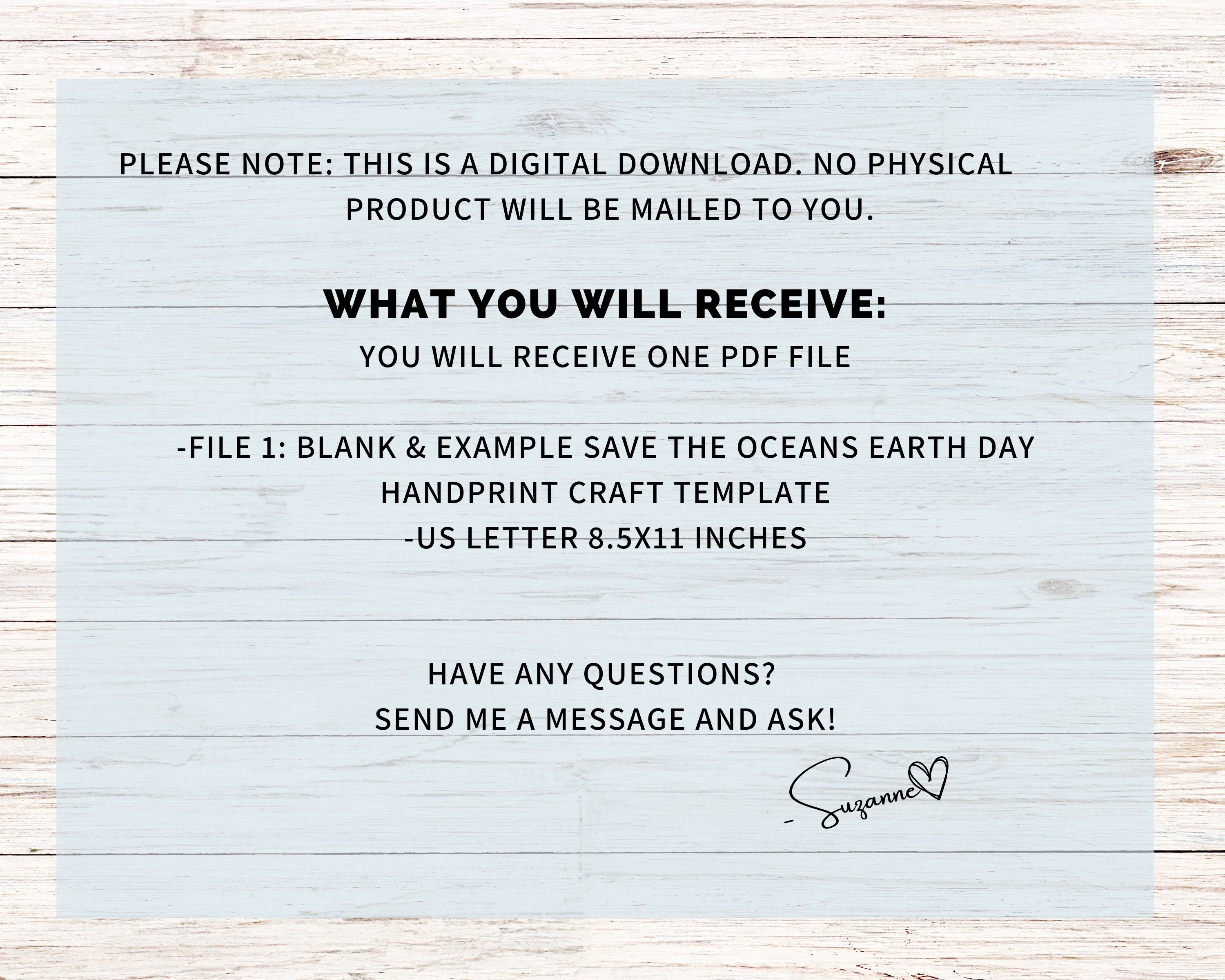 Earth Day Handprint Craft, Save the Oceans Whale Earth Day Handprint ...