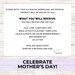 Mothers Day Bible Activity Coloring Placemat, Mothers Day Church Games ...