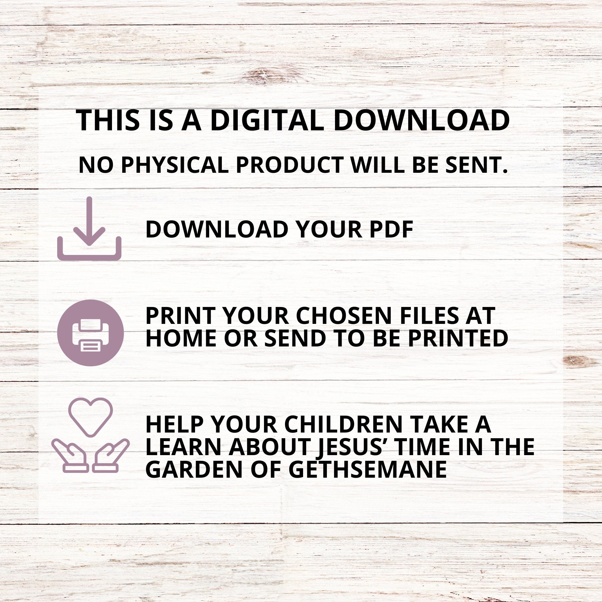 Jesus in the Garden of Gethsemane Easter Holy Week Bible School Lesson ...