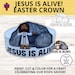 Jesus is Alive Easter Sunday Bible Story Craft Bundle, Easter Sunday ...