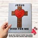 Jesus Died for Me Easter Cross Bible Lesson Craft, Christian Easter ...