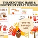 Thanksgiving Turkey Handprint Craft, Autumn Preschool and Toddler ...