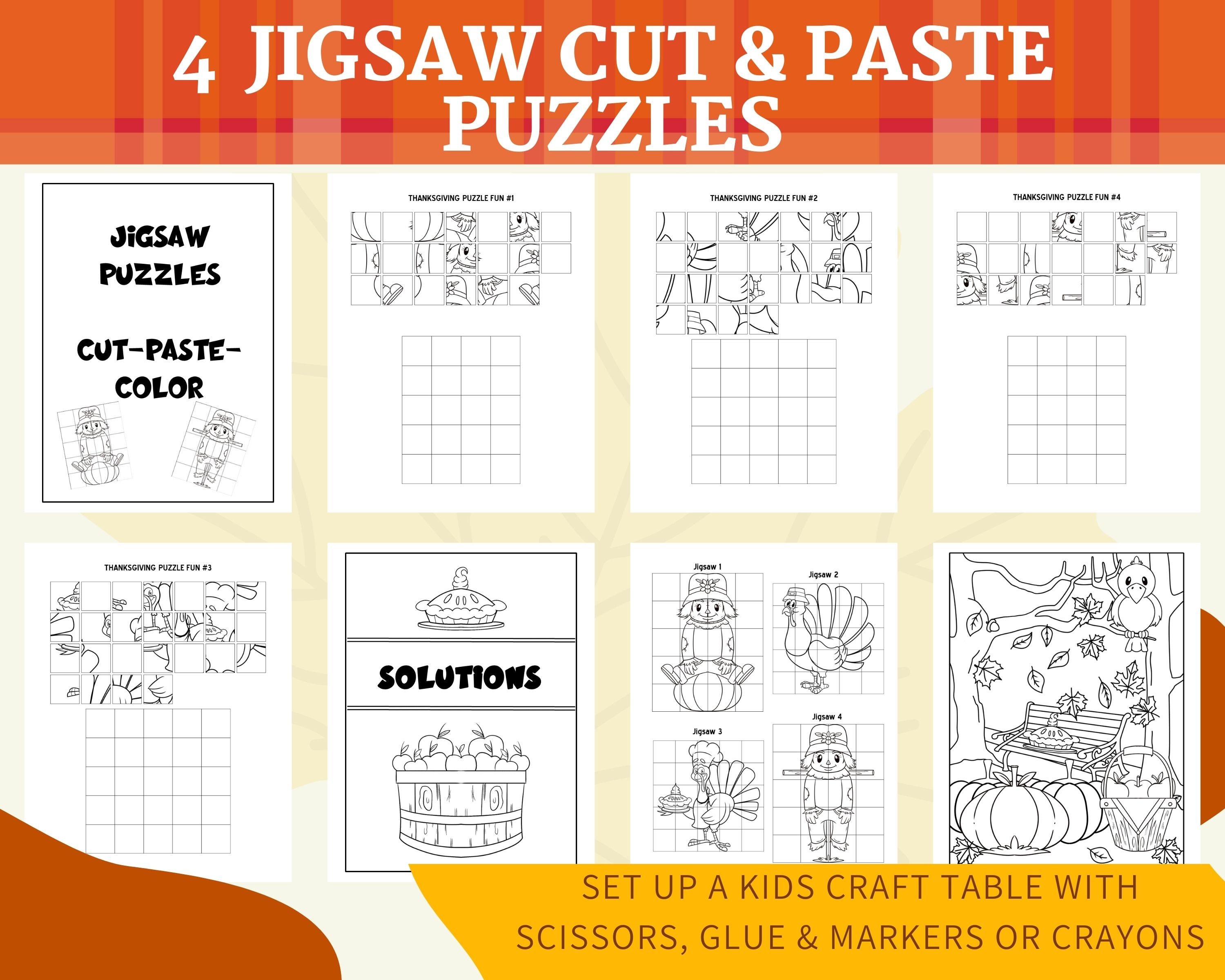 Thanksgiving Activity Pack for Kids, Thanksgiving Road Trip Printables ...