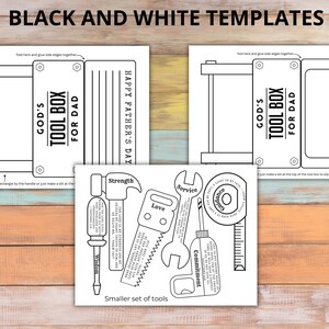 Fathers Day Bible Craft, Sunday School Bible Printable Activity ...