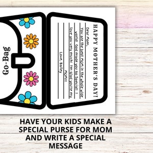 Mothers Day Bible Teaching Posters and Craft Bundle, Sunday School Moms ...
