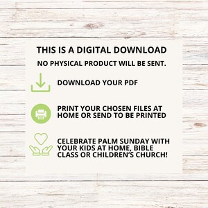 Palm Sunday Bible Activity Coloring Placemat, Palm Sunday School Game ...