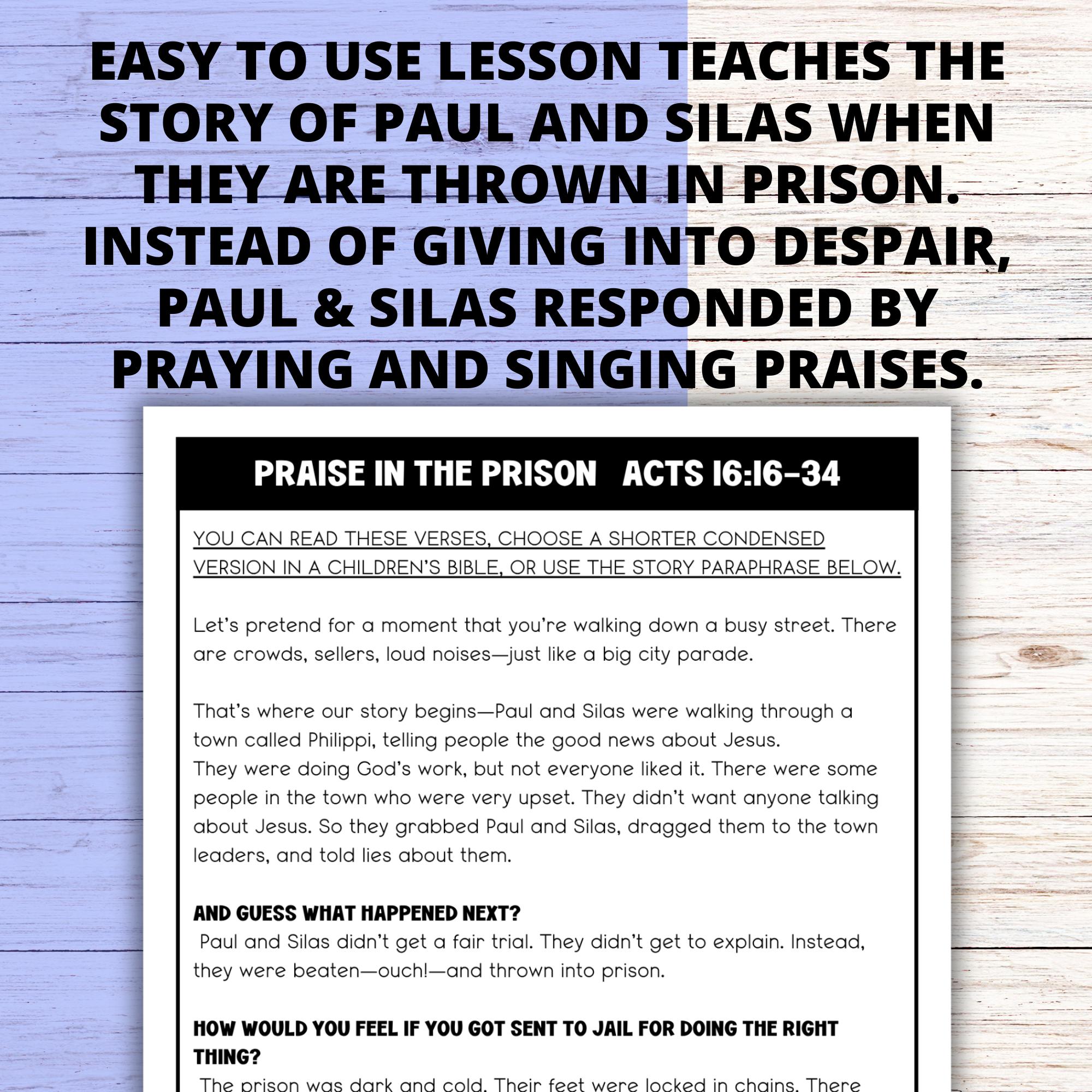 July 4th Sunday School Bible Lesson and Craft Printable, Independence ...