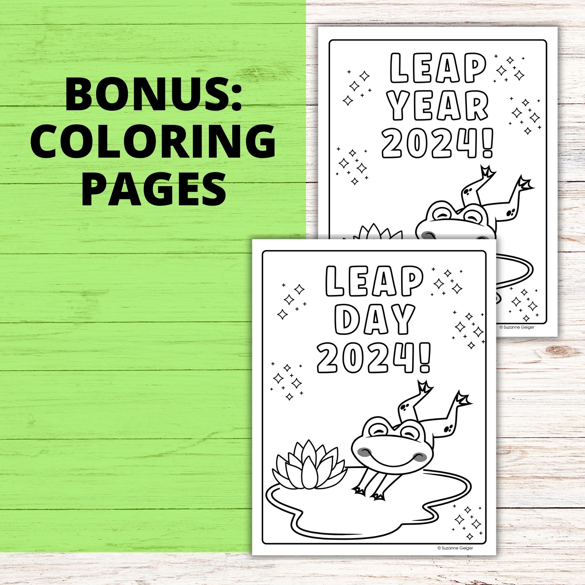 Leap Year Trivia Party Games for Kids, Leap Day 2024 Printable Games ...