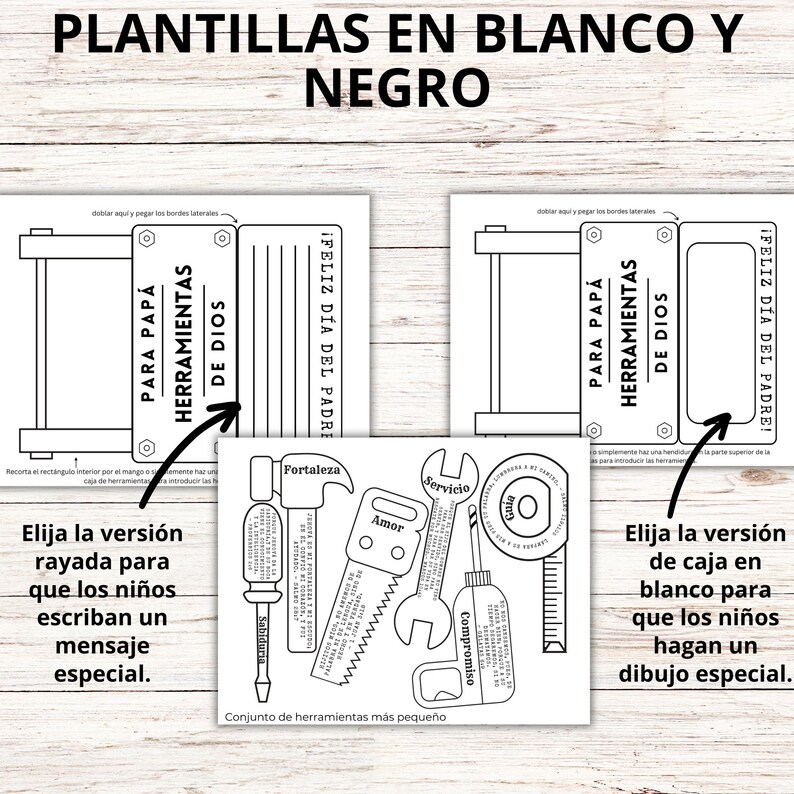 Toolbox for Dad Fathers Day Bible Craft Spanish, Sunday School Bible ...