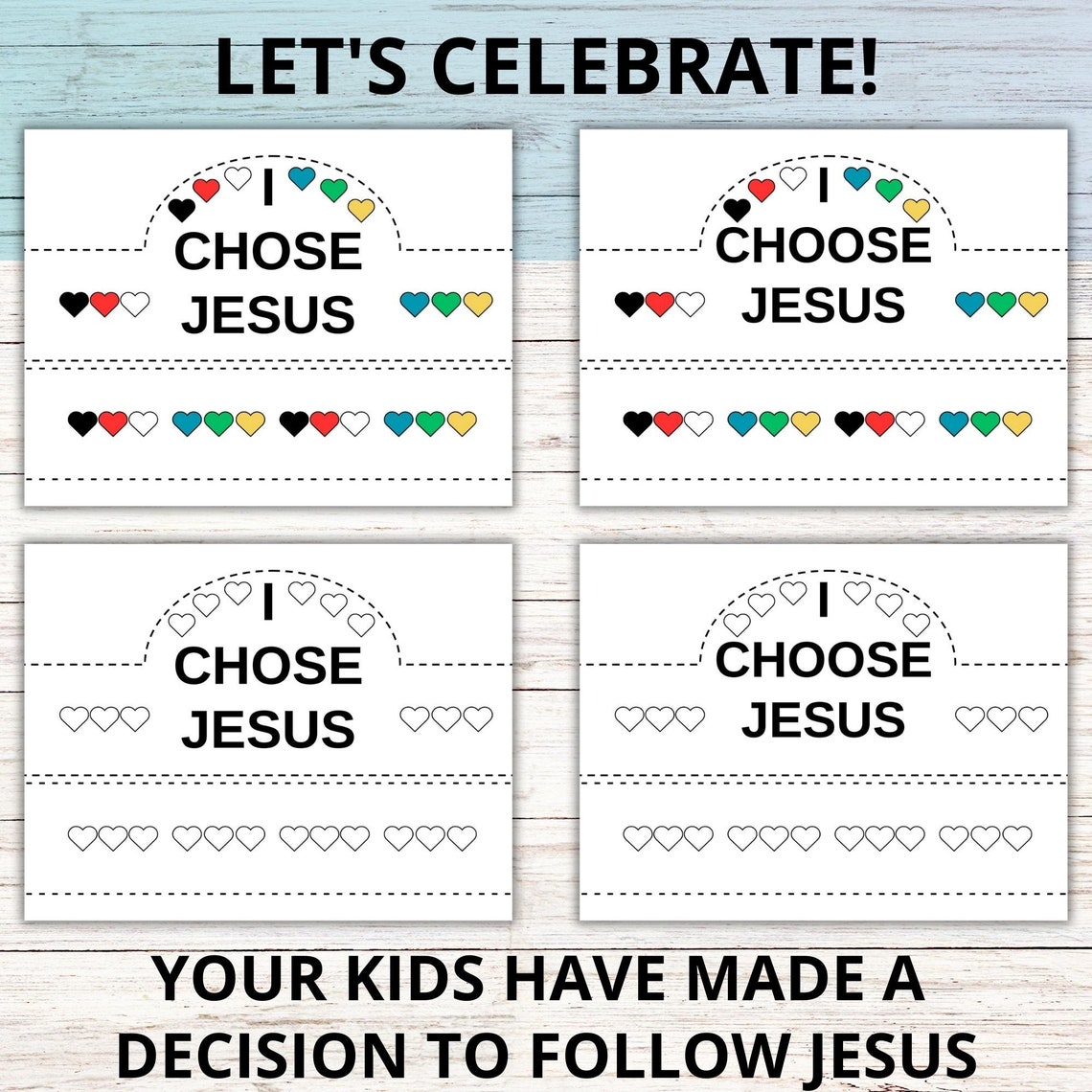 Salvation Bible Lesson and Activities Printable, Color Gospel Bible ...