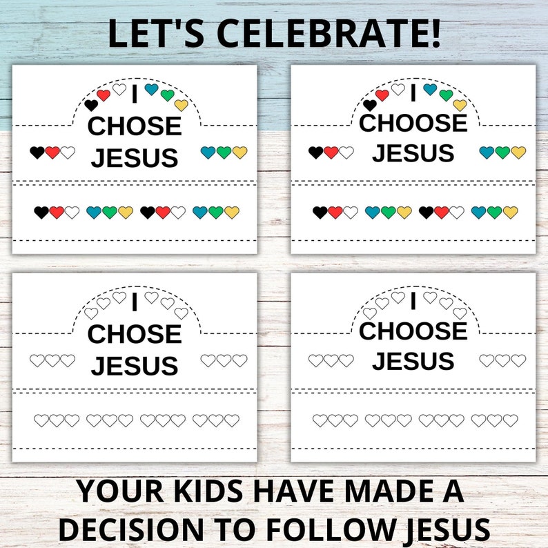 Salvation Bible Lesson and Activities Printable, Color Gospel Bible ...