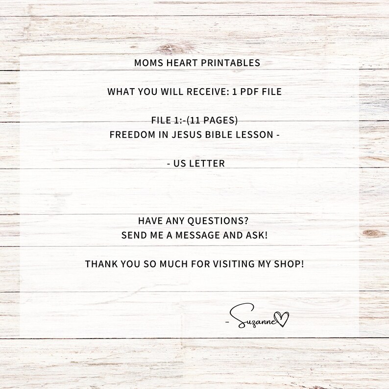 July 4th Sunday School Bible Lesson Printable, Freedom in Jesus Lesson ...