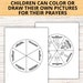 Give Thanks Thanksgiving Prayer Coloring Wheel, Sunday School Gratitude ...