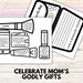 Mothers Day Bible Teaching Posters and Craft Bundle, Sunday School Moms ...