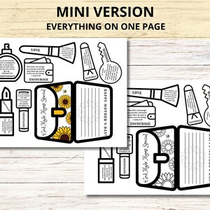 Mothers Day Bible Purse Craft for Sunday School, God Made Moms Special ...