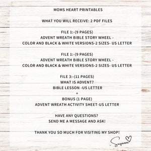 Advent Wreath Bible Lesson and Advent Coloring Bible Wheel Christmas ...