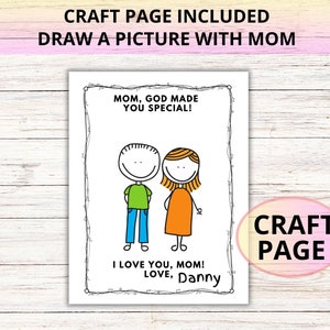 Mothers Day Bible Lesson Teaching Posters and Craft, Moms of the Bible ...