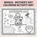 Mothers Day Bible Teaching Posters and Craft Printable, Sunday School ...