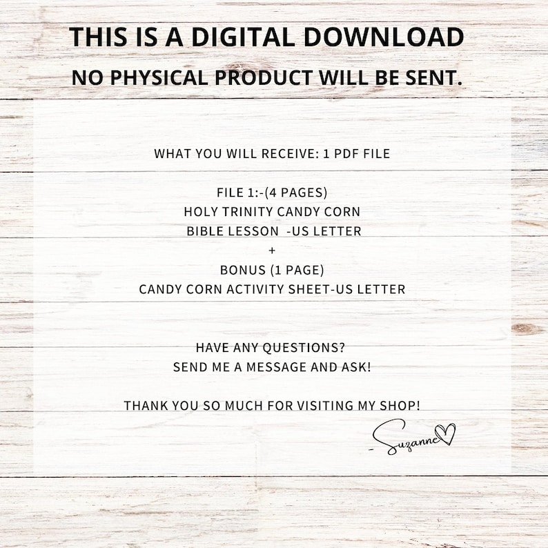 Holy Trinity Bible Lesson for Kids, Candy Corn Printable Sunday School ...