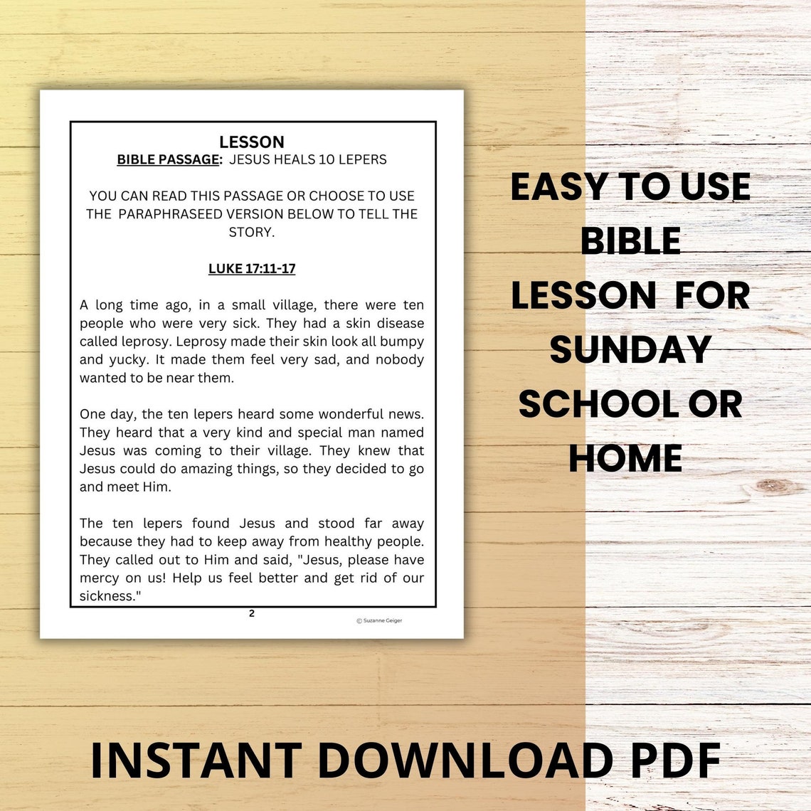 Give Thanks Thanksgiving Bible Lesson and Craft, Sunday School Bible ...