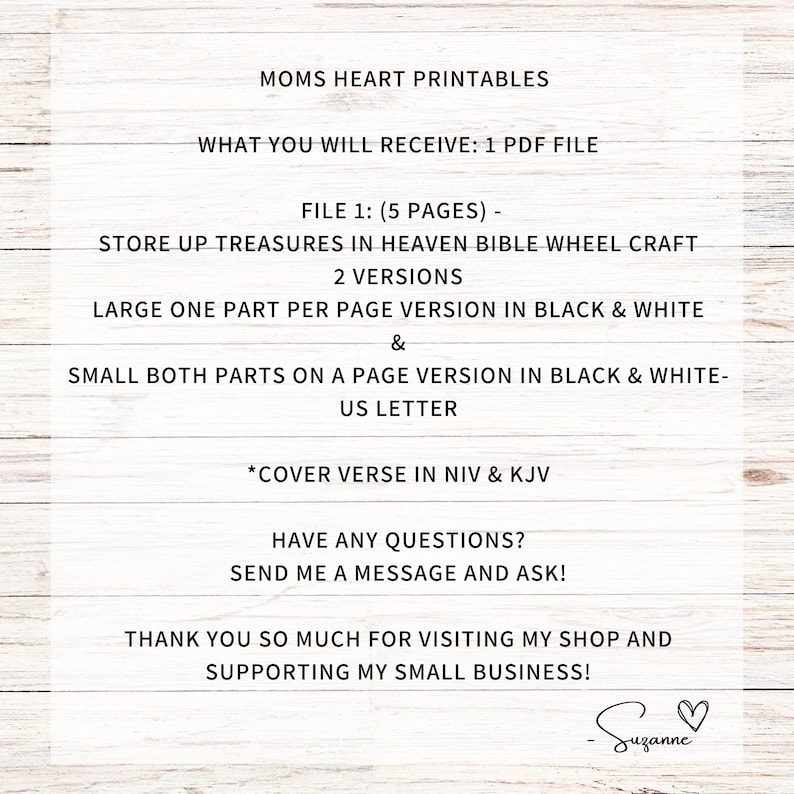 Store up Treasures in Heaven Bible Wheel Craft Sunday School Lesson for Kids, St. Patrick's Day ...