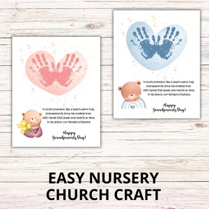 Grandparents Day Sunday School Printable Bundle, Grandparents Bible ...