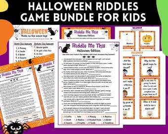 Riddle Me This Halloween - Etsy
