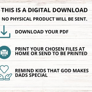 Fathers Day Bible Lesson Teaching Posters and Craft, Dads of the Bible ...