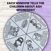 Ash Wednesday Craft, Lent Bible Coloring Wheel, Ash Wednesday Bible ...