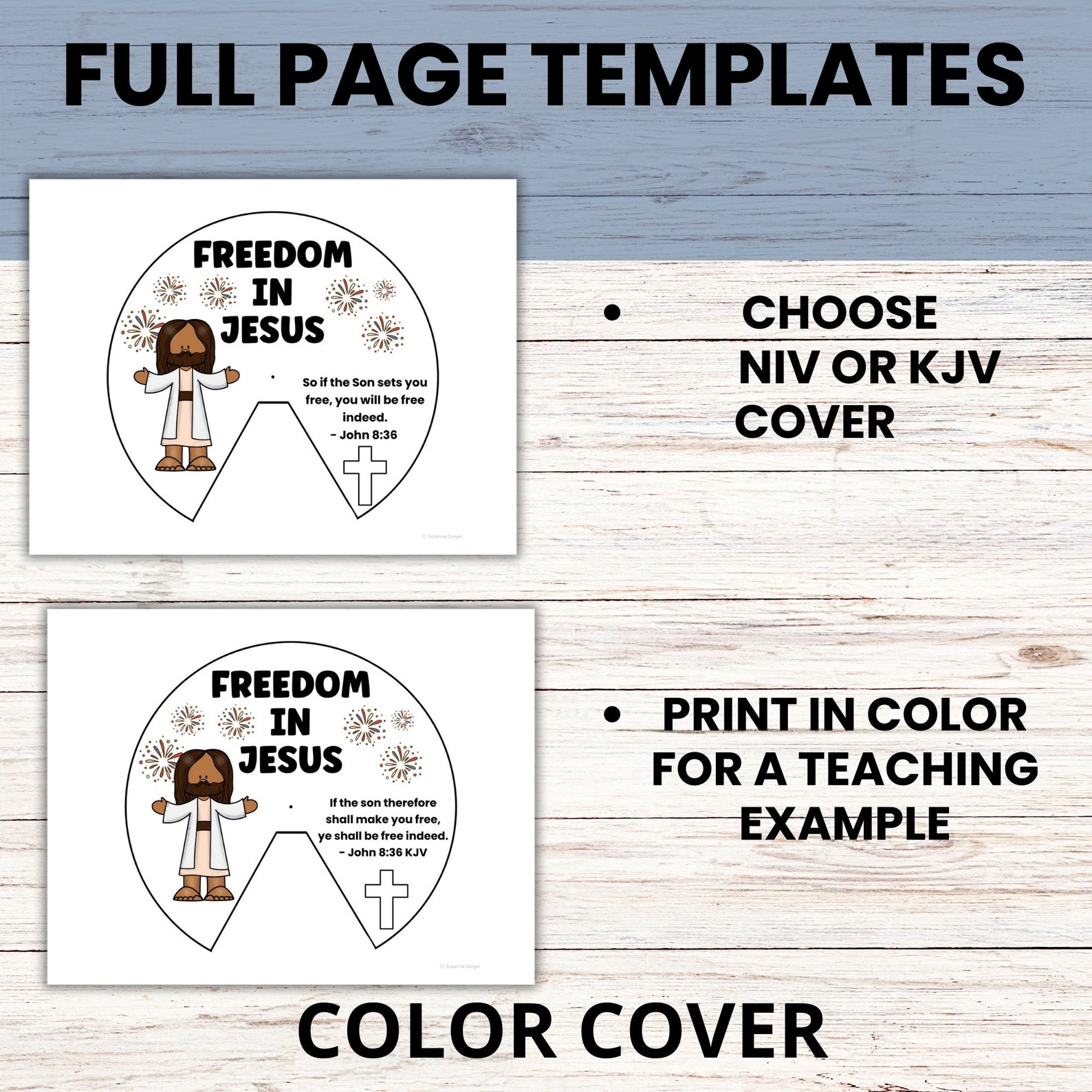 July 4th Bible Wheel Craft Lesson, Freedom in Jesus 4th of July Bible ...