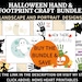 Halloween Handprint Craft, October Handprint Activity for Toddlers ...