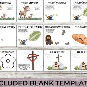 Holy Week Handprint Craft Activity, Easter Sunday School Toddler ...