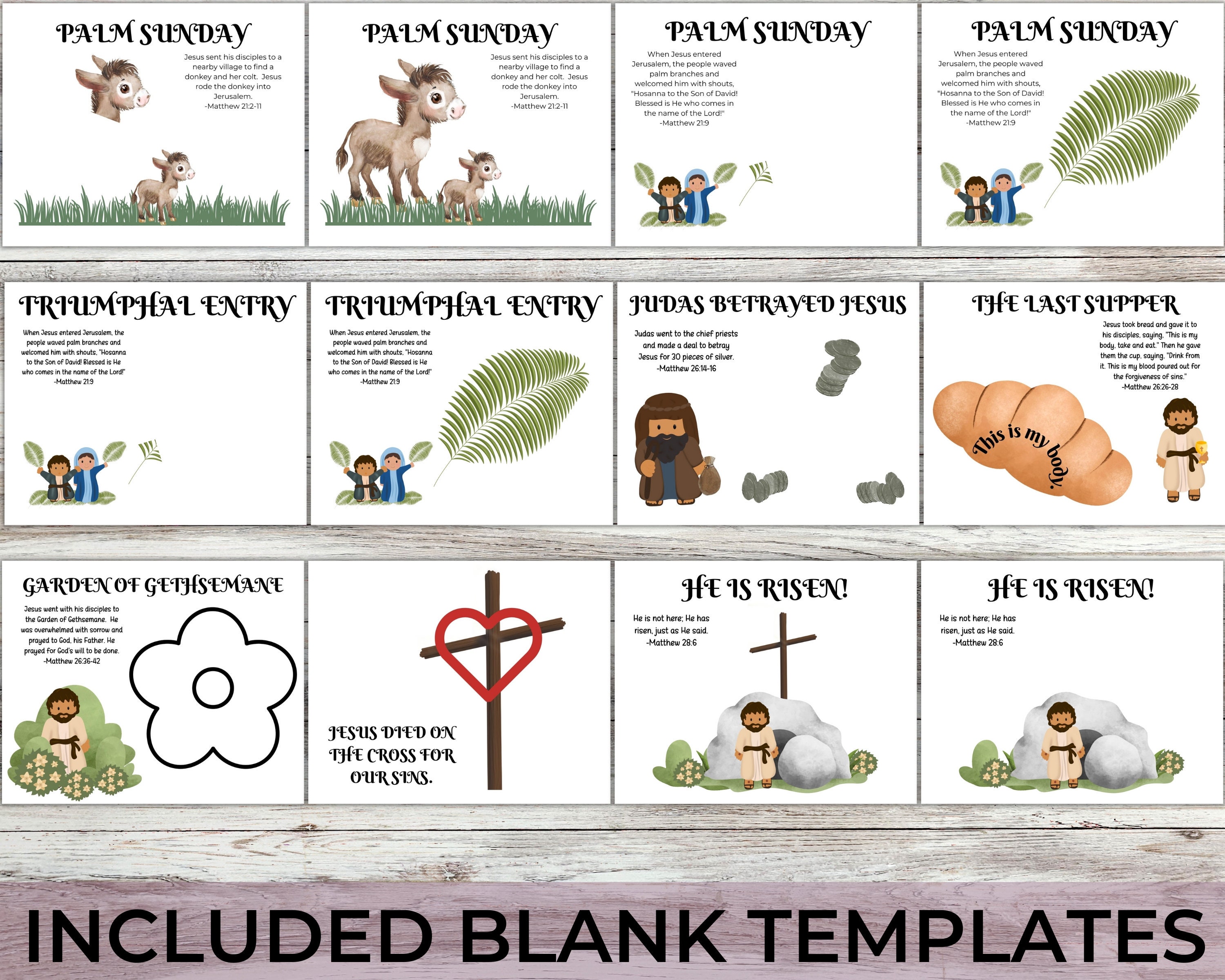 Holy Week Handprint Craft Activity, Easter Sunday School Toddler ...