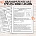 Grandparents Day Sunday School Printable Bundle, Grandparents Bible ...