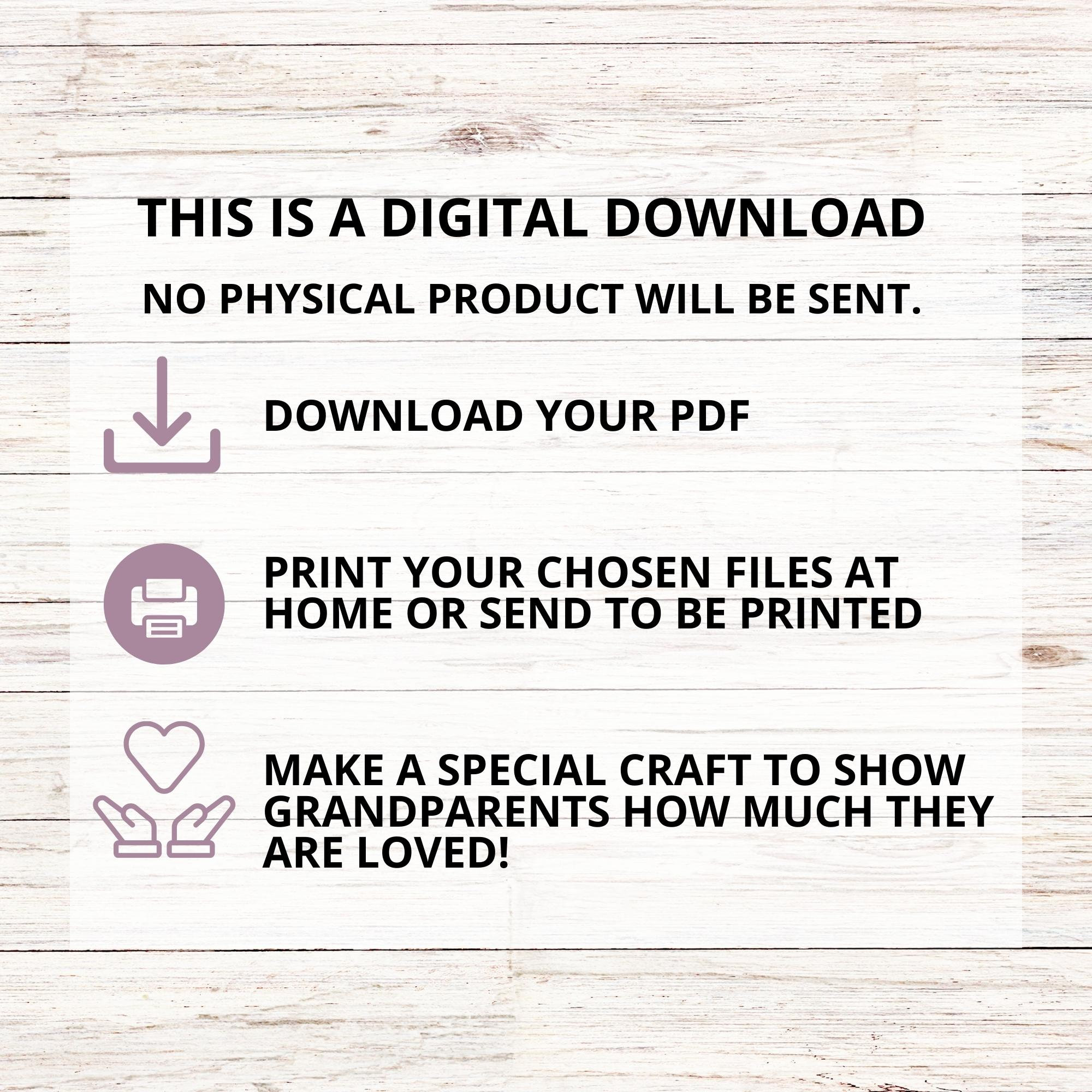 Grandparents Are Special Bible Wheel Printable, Sunday School Craft for ...