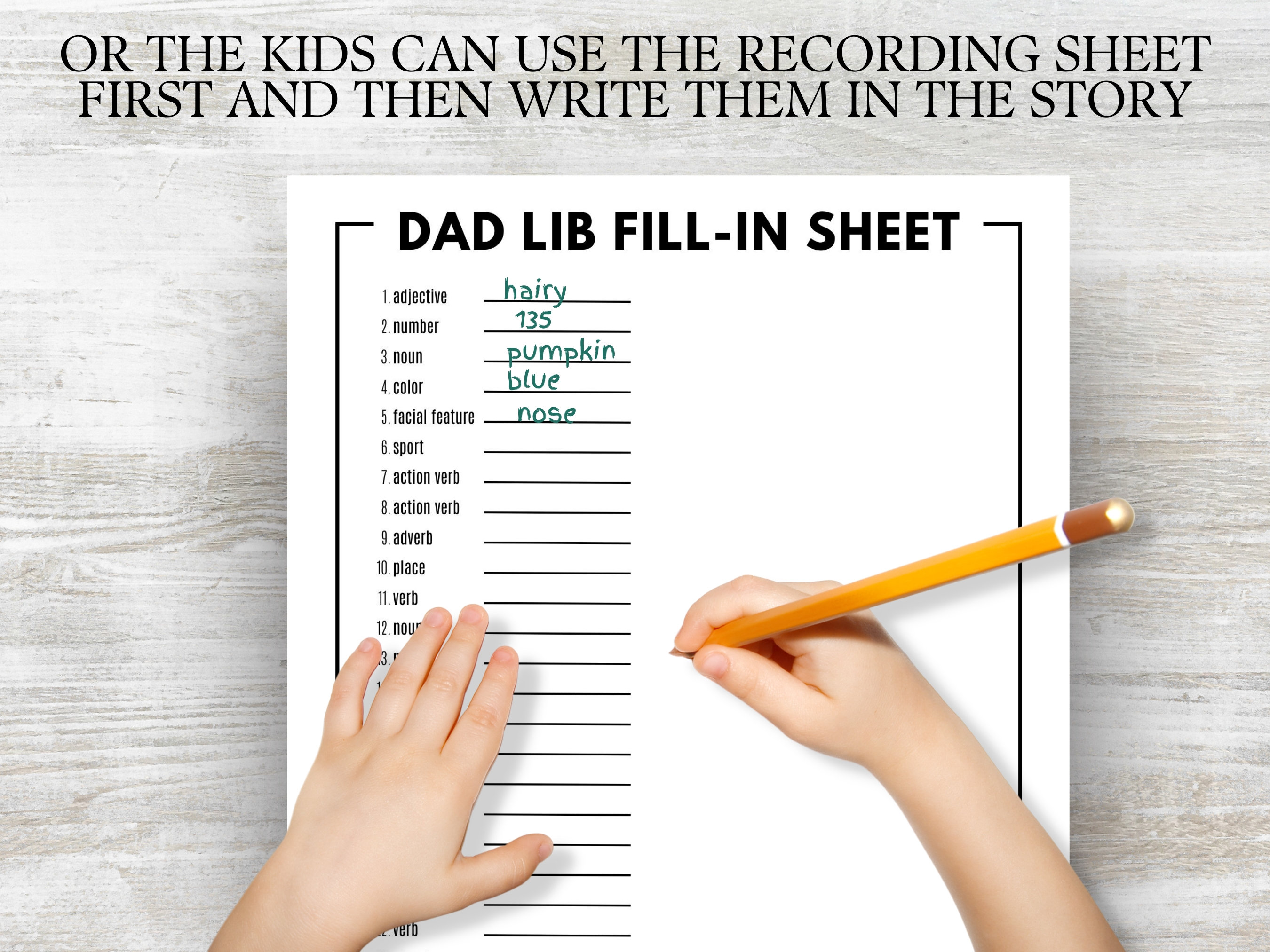 Fathers Day Fill in the Blank Funny Dad Card Fathers Day - Etsy