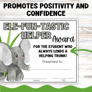 End of the Year Animal Awards Printable, Preschool Class Animal ...