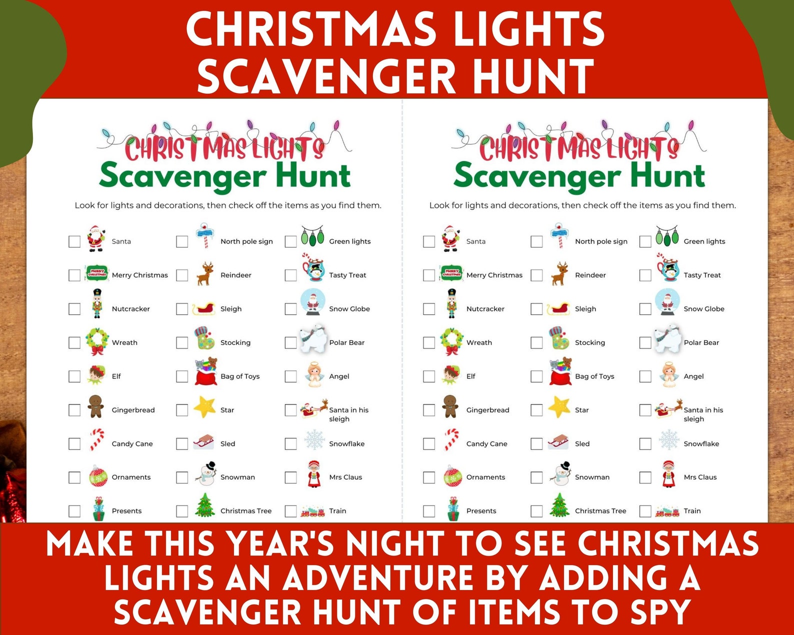 Printable Christmas Activities for Kids Bundle, Letter From Santa ...