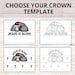 Jesus is Alive Celebration Crown Craft Activity Printable, Easter Craft ...