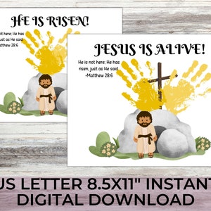 Holy Week Handprint Craft Activity, Easter Sunday School Toddler ...