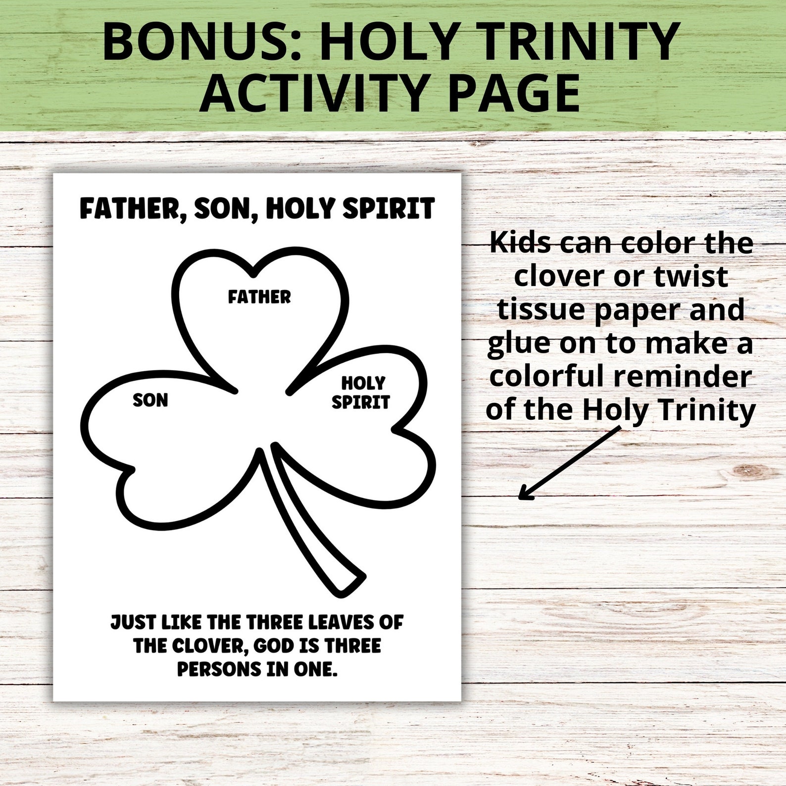 St. Patrick Sunday School Bible Lesson Plan for Kids, Saint Patrick's ...